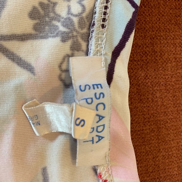 Escada | Tops | Authentic Escada Sport Tshirt | Poshmark